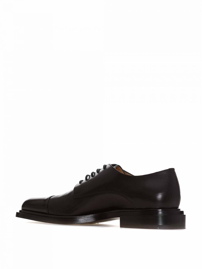 Pantofi Derby din piele - TOFF.ro
