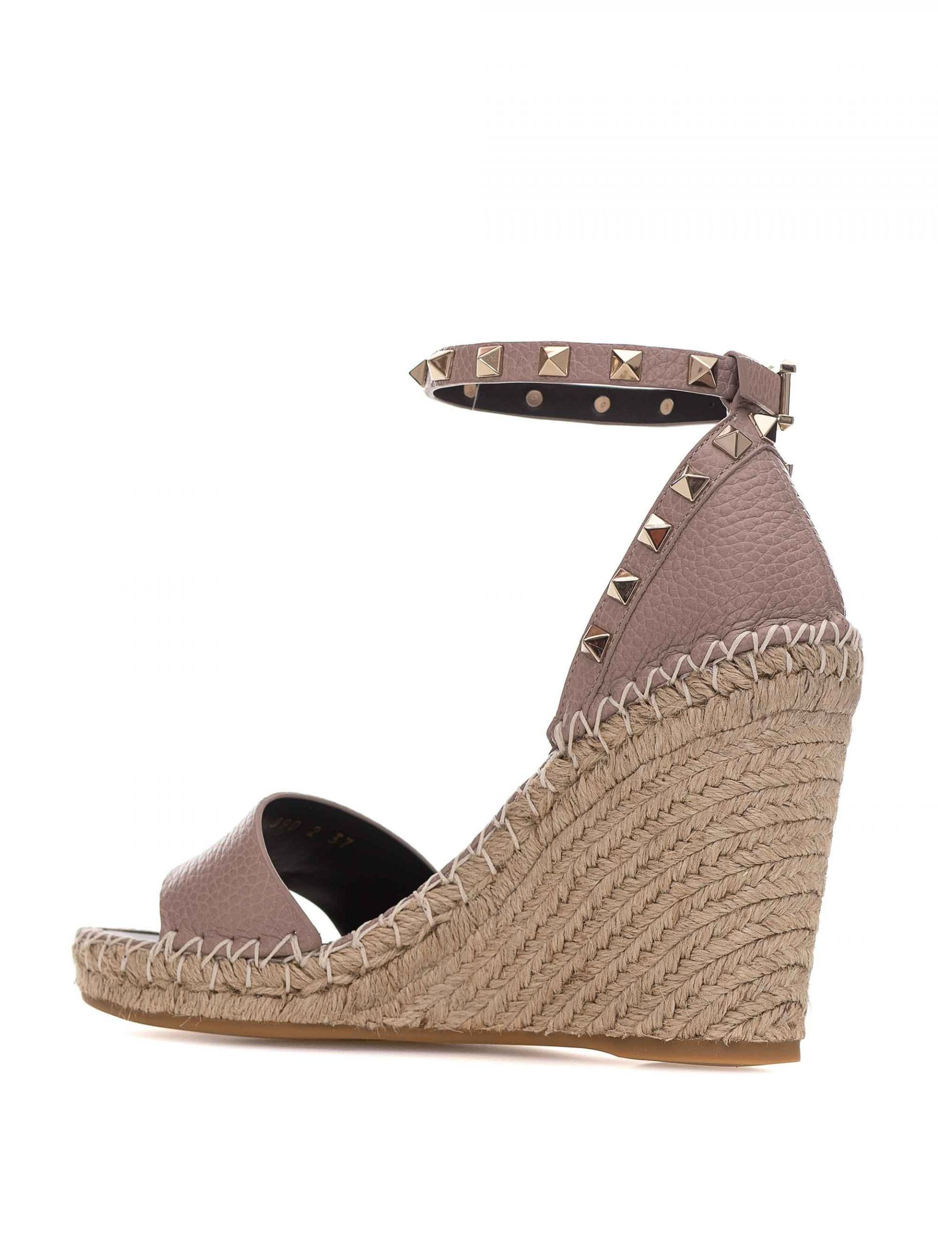 Platforme cu talpă din rafie - TOFF.ro