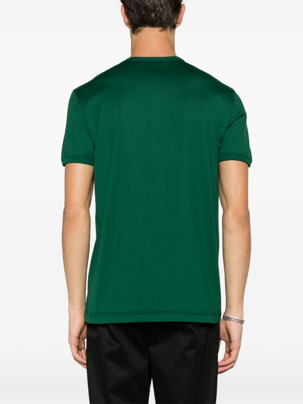 Tricou verde patch logo| TOFF.ro - TOFF.ro